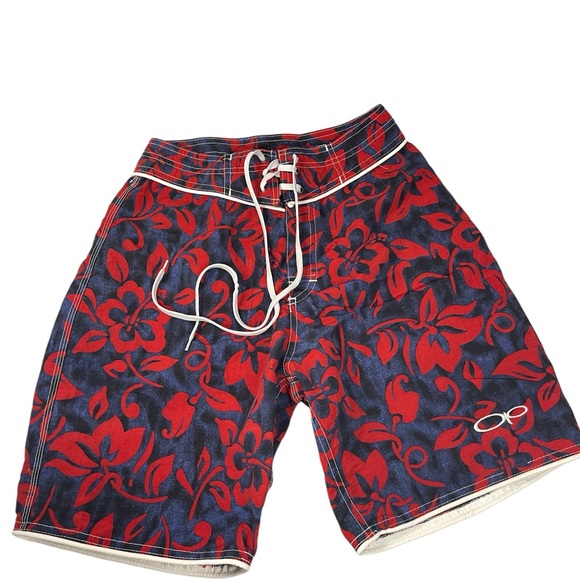 OP | Swim | Vintage Op Ocean Pacific Swim Trunks 24 Red And Blue ...
